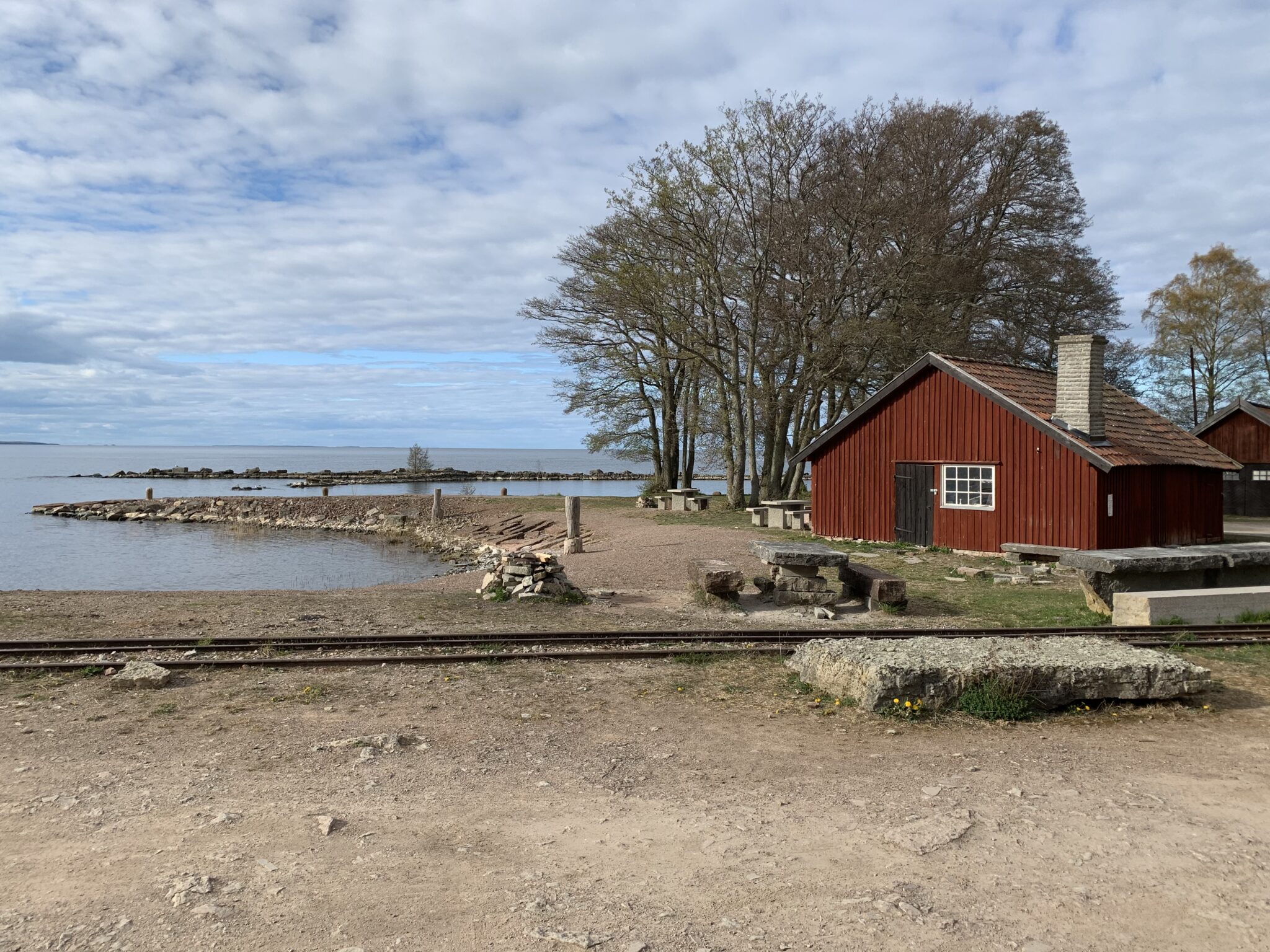 Råbäcks stenhuggeri – Ett museum vid råbäcks hamn vid kanten av Kinnekulle